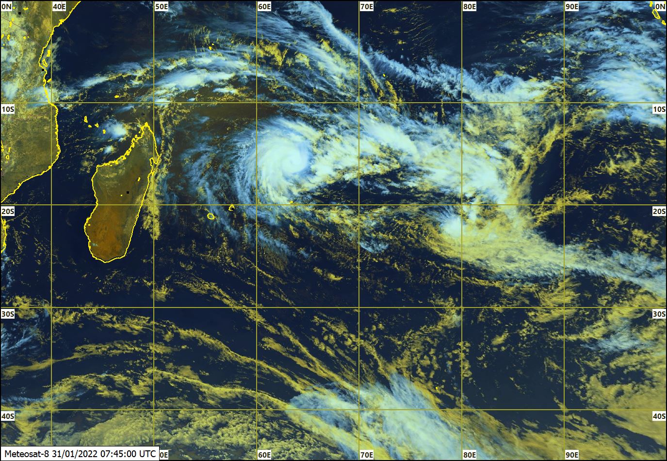 Un avertissement de cyclone de classe I est en vigueur à Maurice ...